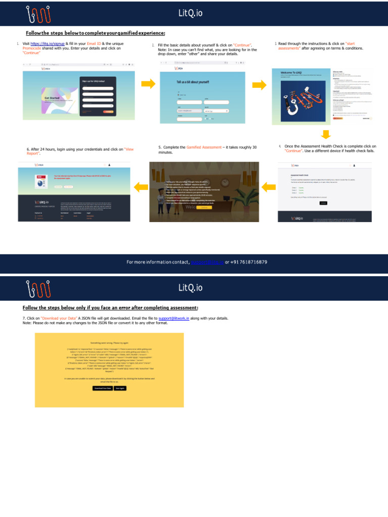 Gamified Assessment Instructions | PDF | Career & Growth | Business