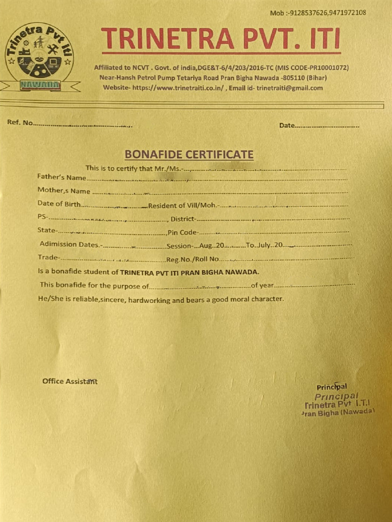 Trinetra Bonafide | PDF