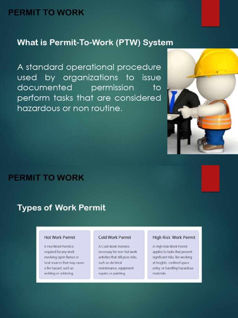 Permit-To-Work System | PDF | Computers