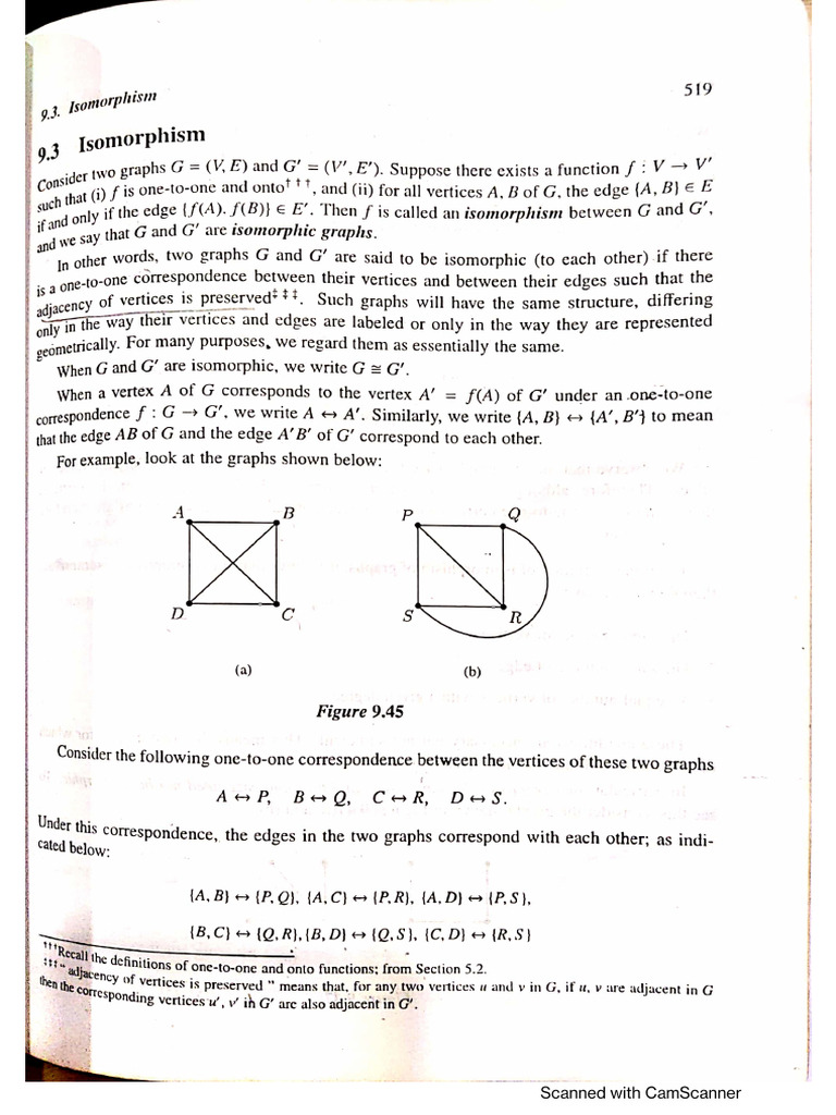 Graph of Isomorphism | PDF