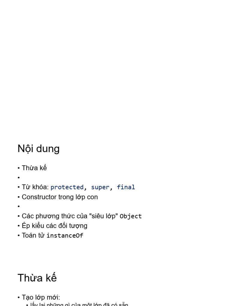Tuan07 - Inheritance & Polymorphism | PDF