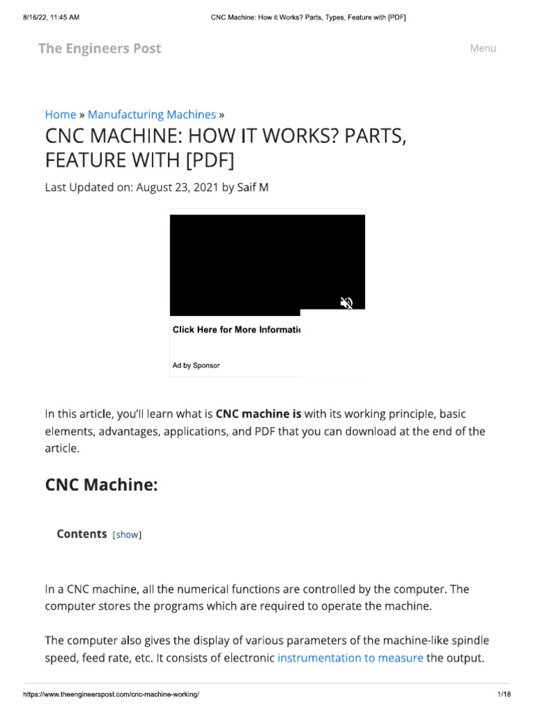 CNC | PDF