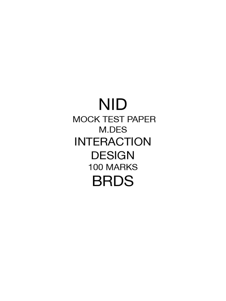 Interaction Design | PDF