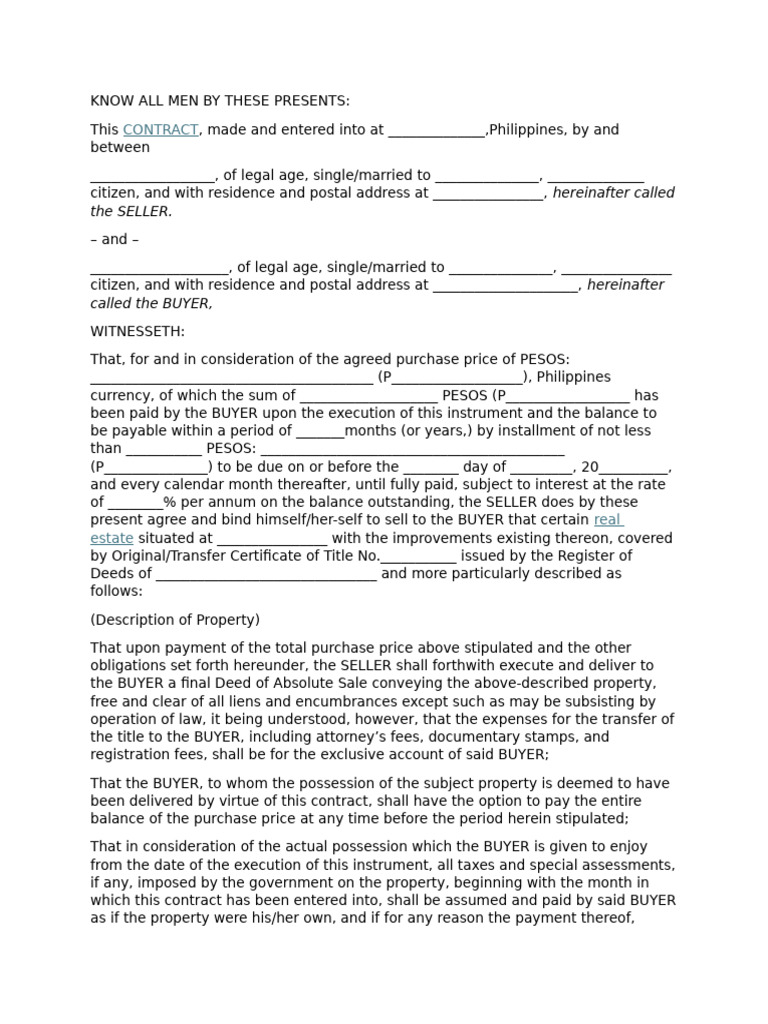 Contract Draft | PDF | Interest | Prices