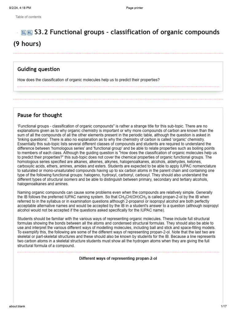 Student Inthinking S3.2.1-3.2.6 | PDF | Functional Group | Amide