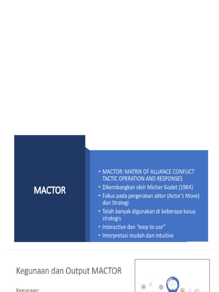 Materi 2 - Mactor | PDF