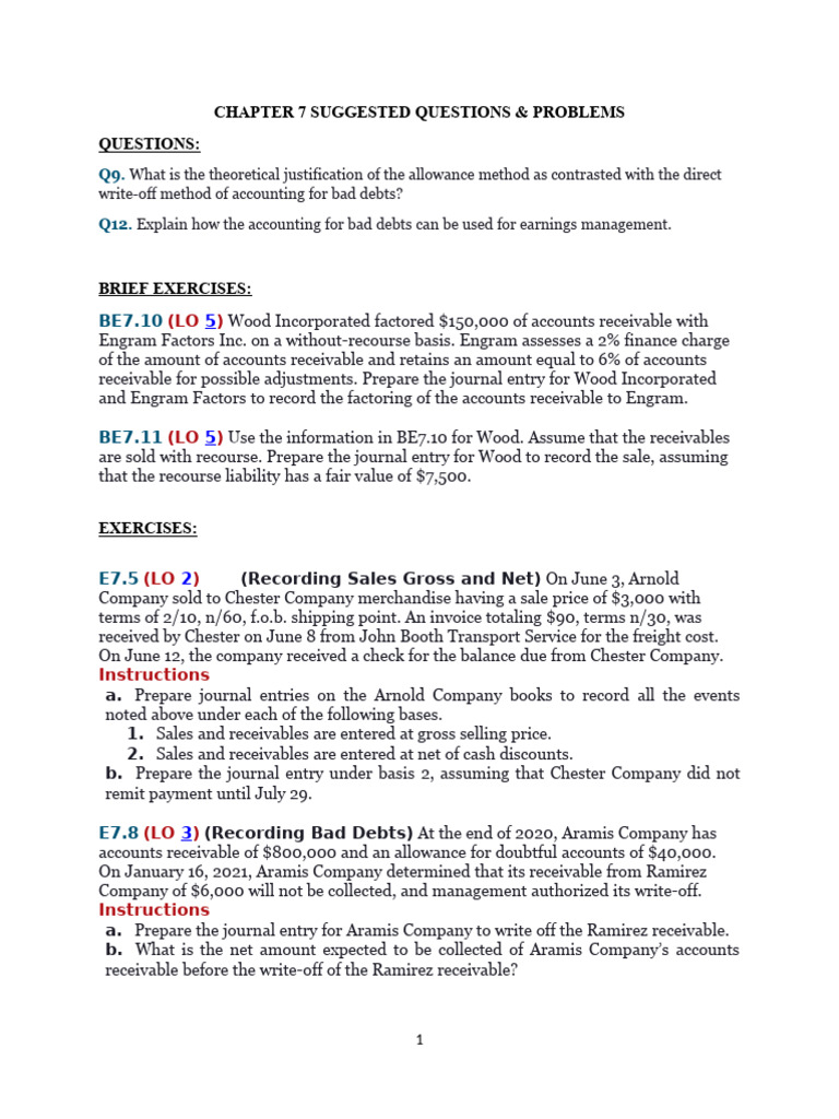 Chapter 7 Suggested Questions And Problems 1 Tagged Pdf Bad