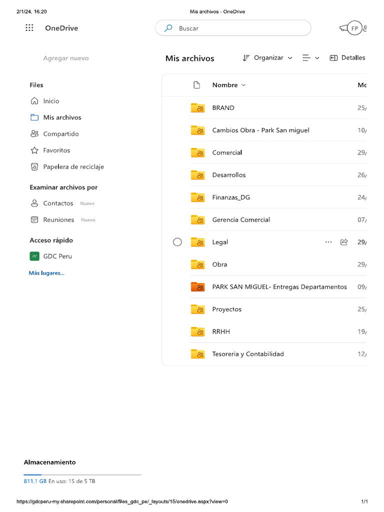 Mis Archivos - OneDrive | PDF