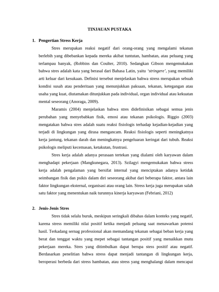 Terapi Stress Kerja Atikah Diah | PDF
