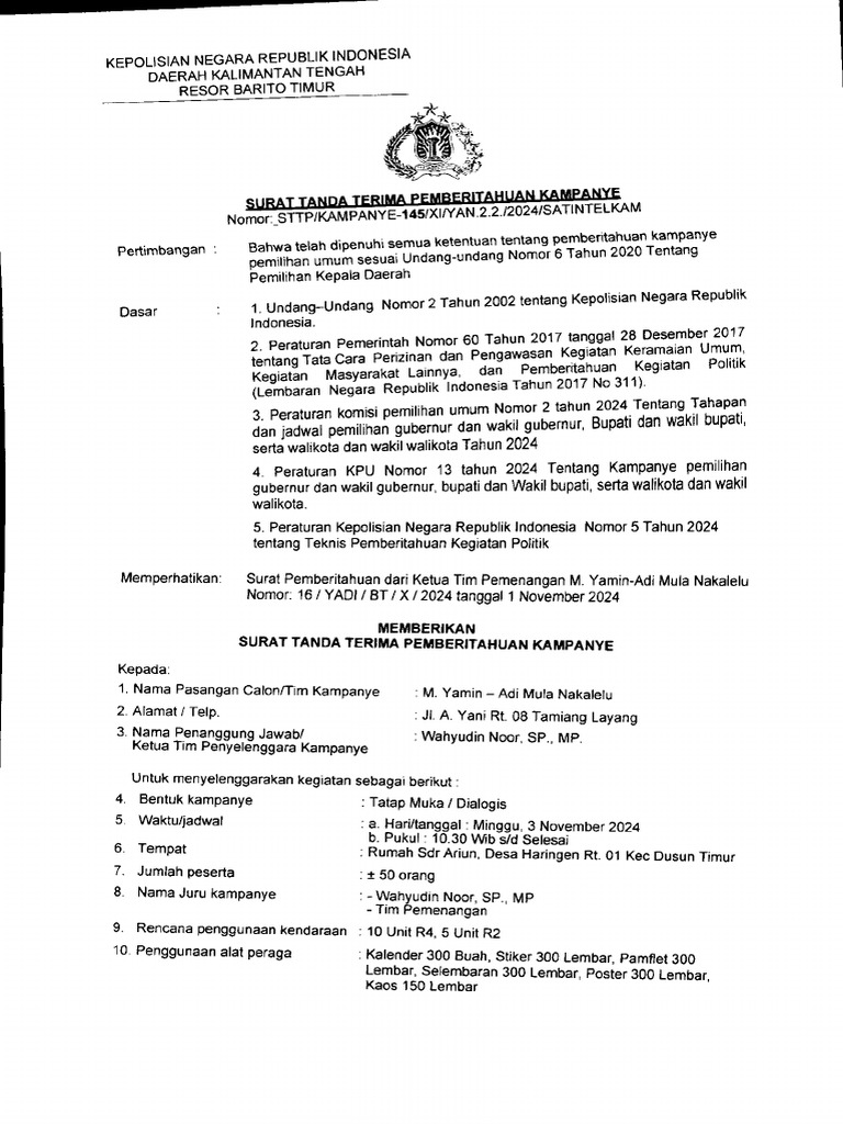 STTP 16 Dusun Timur | PDF