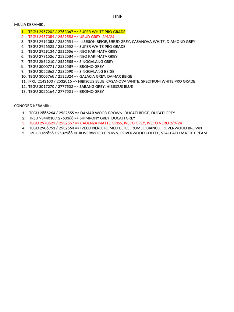 GUHI MAS V. 74 - LINE (1) | PDF