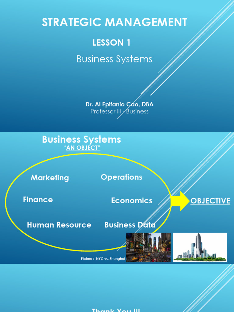 Strategic Management Basics | PDF | Computers