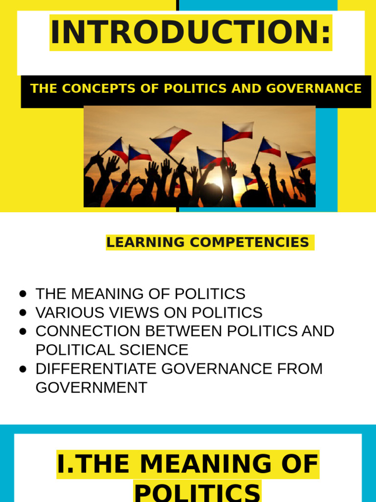 Week 1-Intro To Polgov | PDF | Governance | Science