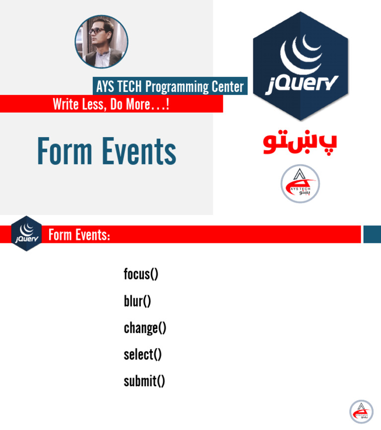 Form Events | PDF
