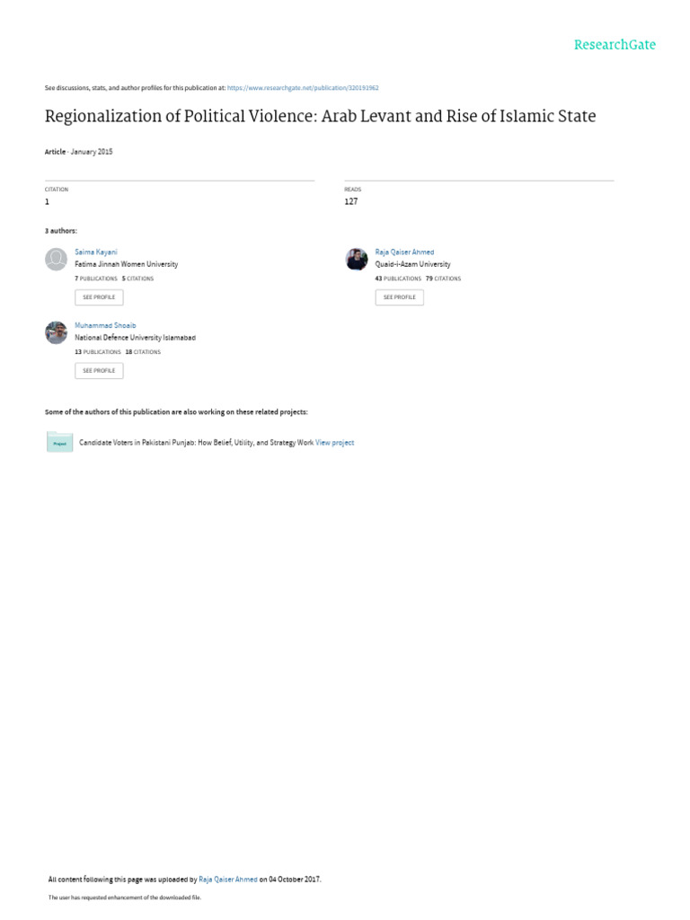 Rise of IS | PDF | Al Qaeda | World Politics