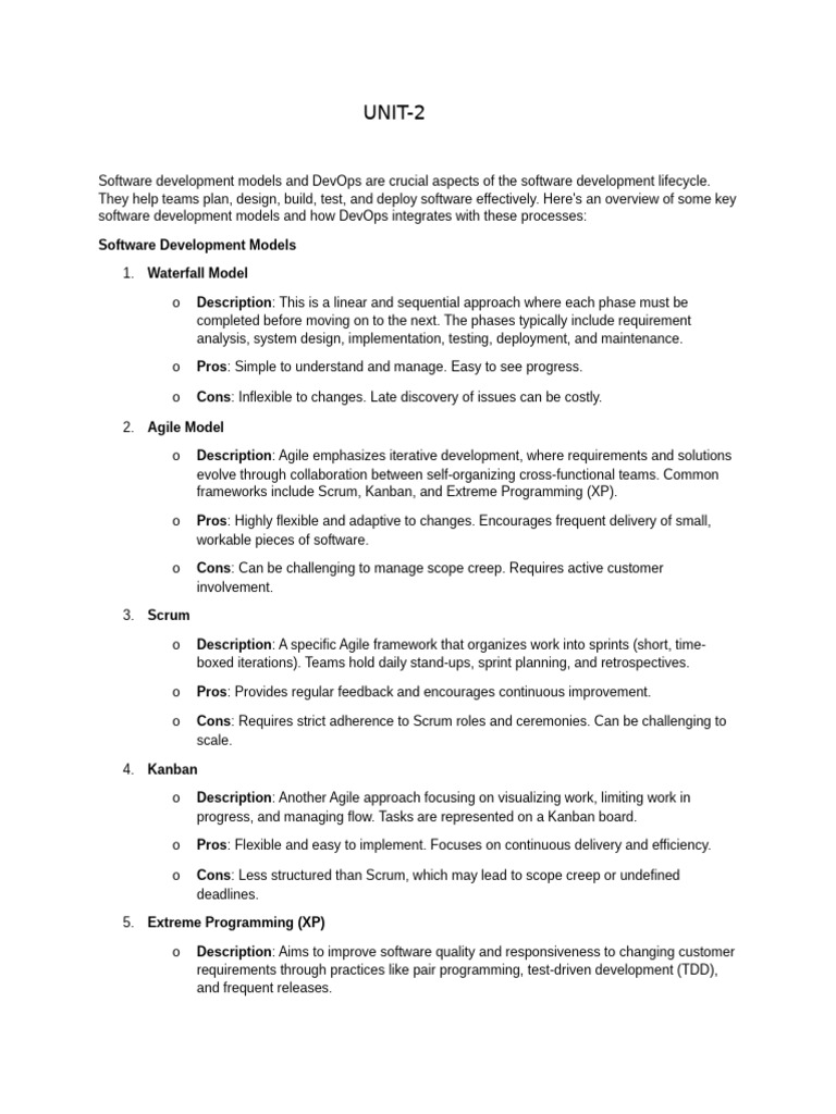 Devops -unit 2 | PDF | Databases | Model–View–Controller Devops -unit 2 | PDF | Databases | Model–View–Controller