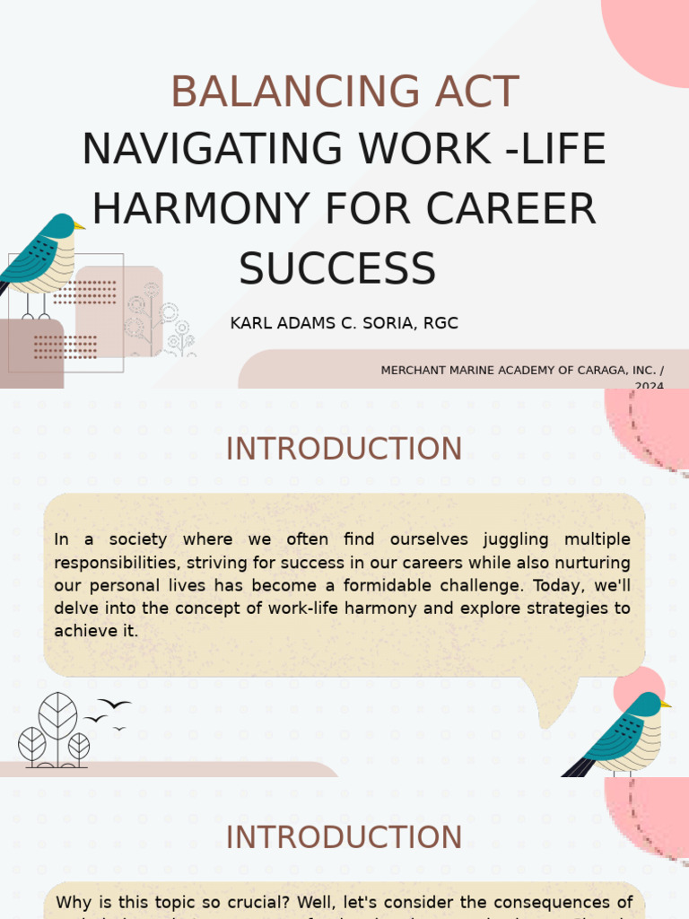 Work Life Harmony | PDF | Psychological Resilience | Mindset