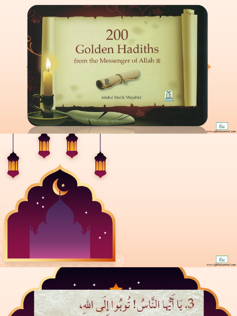 Hadith 3 PDF | PDF | Sin | Repentance