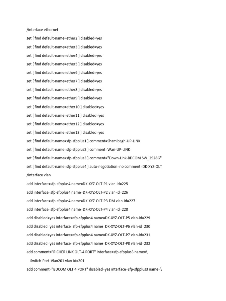 Ethernet and VLAN Configuration Guide | PDF | Network Architecture ...
