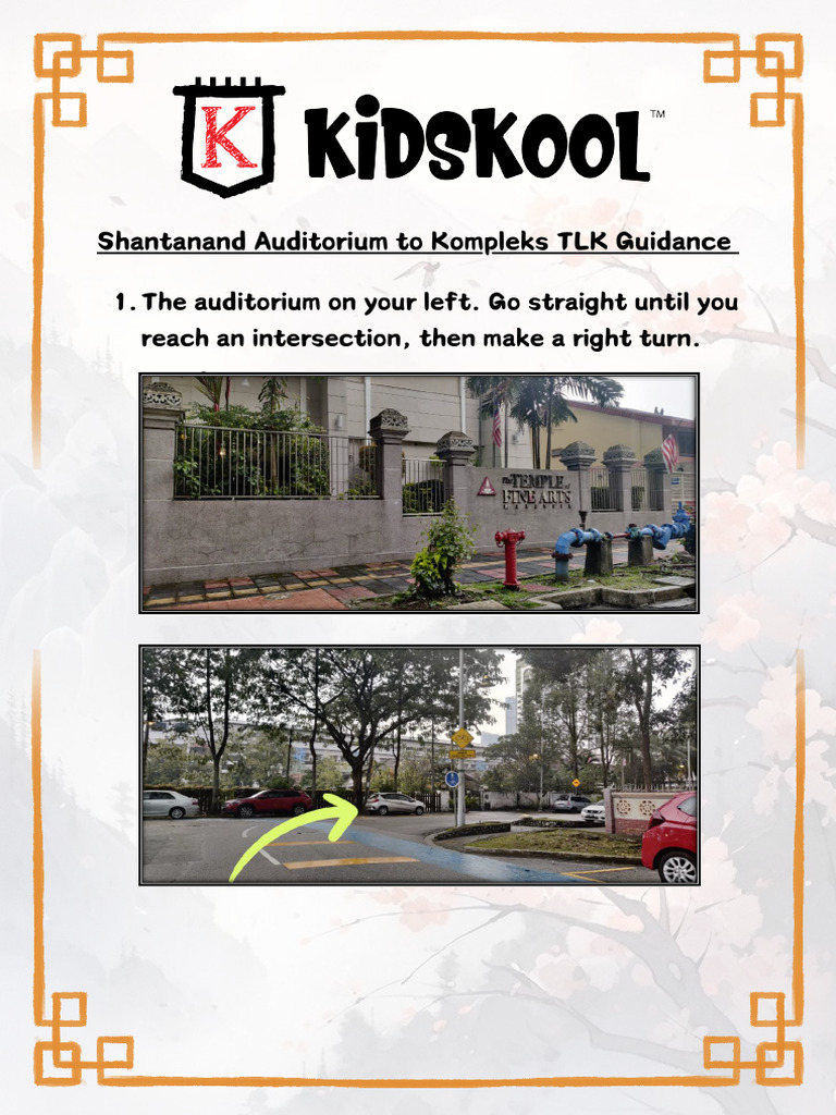 Shantanand Auditorium To Kompleks TLK Guidance | PDF