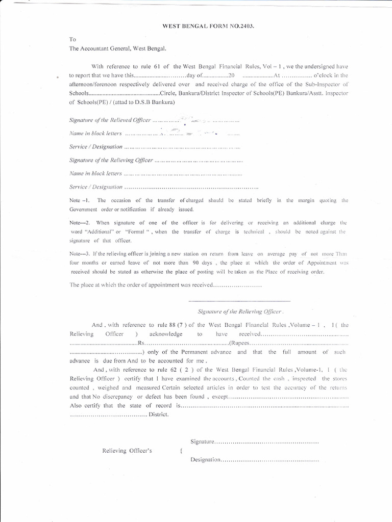 Charge Handover & Takeover | PDF | Science & Mathematics