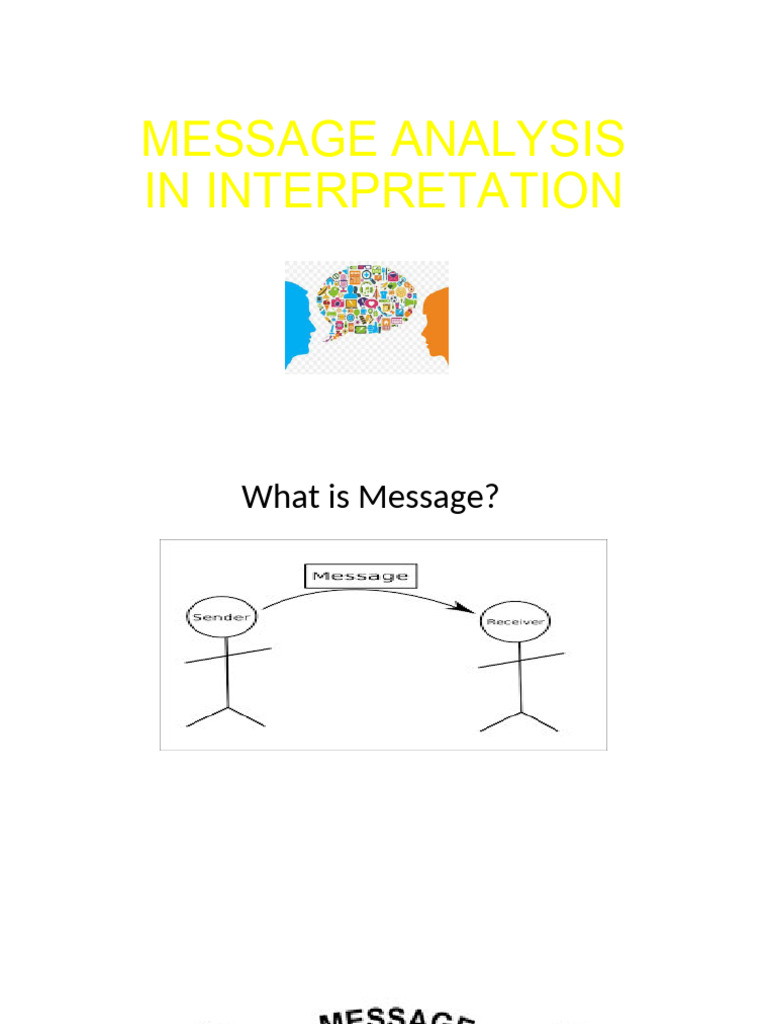 Understanding Message Communication | PDF