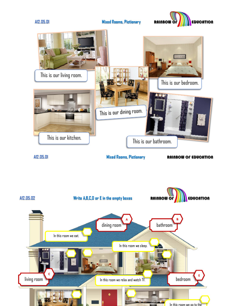 House Vocabulary - Azka & Azkia | PDF | Home
