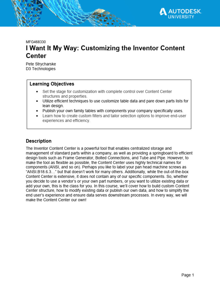 Class_Handout_M | PDF | Microsoft Excel | Computer File