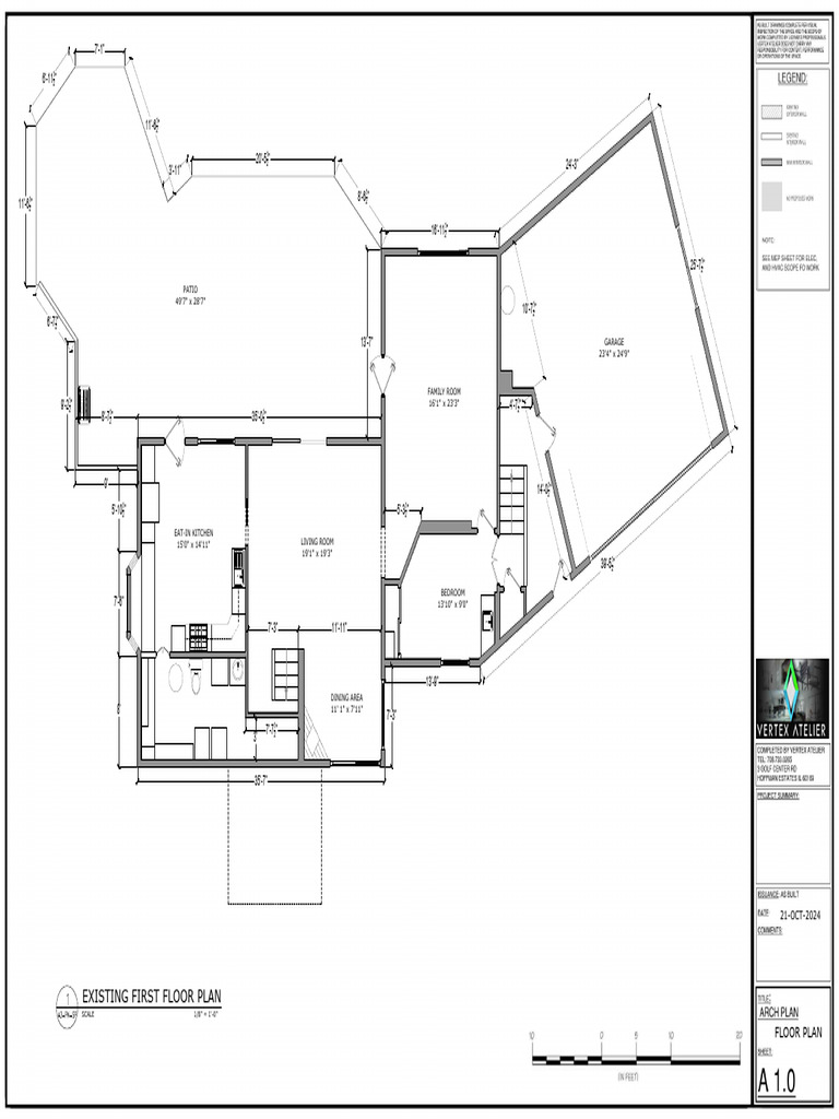 Existing First Floor Plan | PDF | Brisbane | Housing