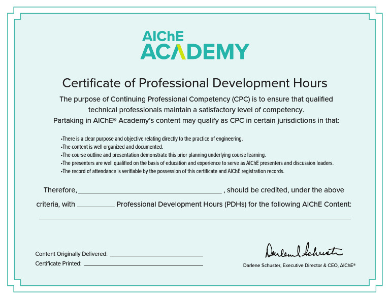 PDH Certification | PDF