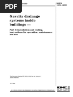 BS EN-12056-5 2000 Gravity Drainage in Bldgs | PDF