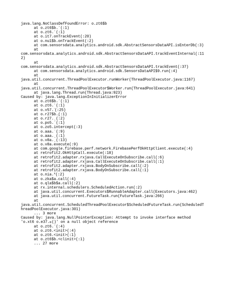 Last Crash Log | PDF