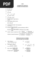 Rumus Matematik SPM 2021 | PDF