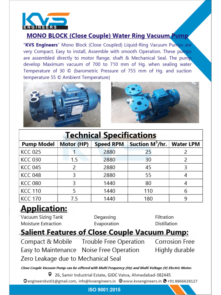 Mono Block Flyer | PDF