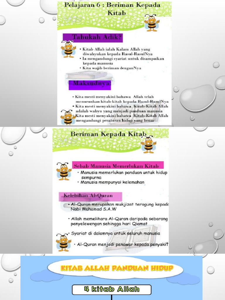 Beriman Kepada Kitab Allah Y3 | PDF