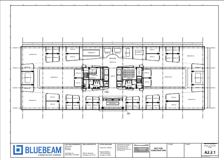 Office Building Floor Plan A2.2.1 | PDF