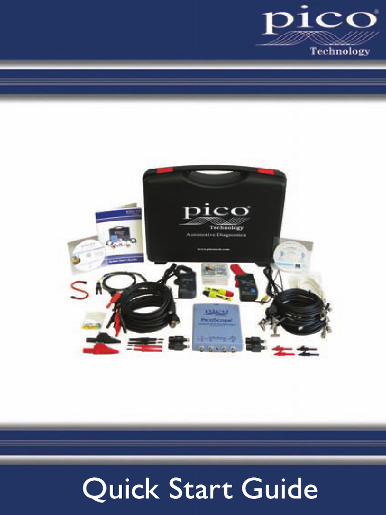 PicoScope 3223 3423 Quick Start Guide | PDF | Measuring Instrument ...