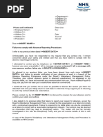 Notice to Report Back to Work | PDF