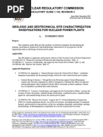 NRC Regulatory Guide Overview | PDF | Nuclear Regulatory Commission ...