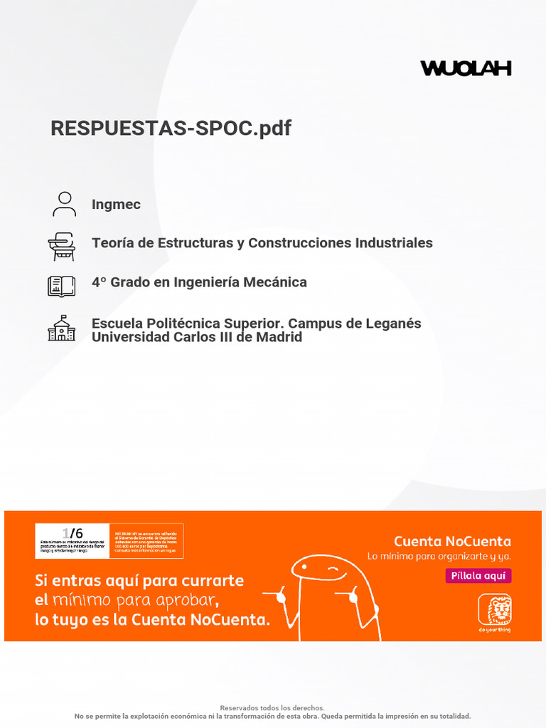 Wuolah Free RESPUESTAS SPOC | PDF