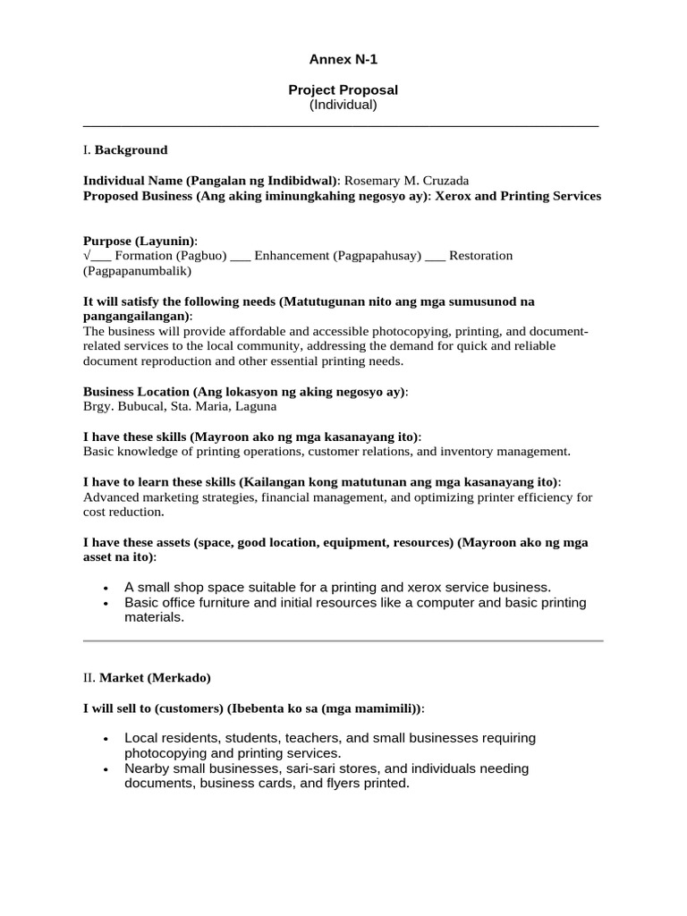 Xerox and Printing Services Proposal | PDF | Photocopier | Printer (Computing)