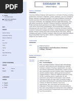 TOSCA Automation Test Engineer Resume | PDF | Software Testing ...