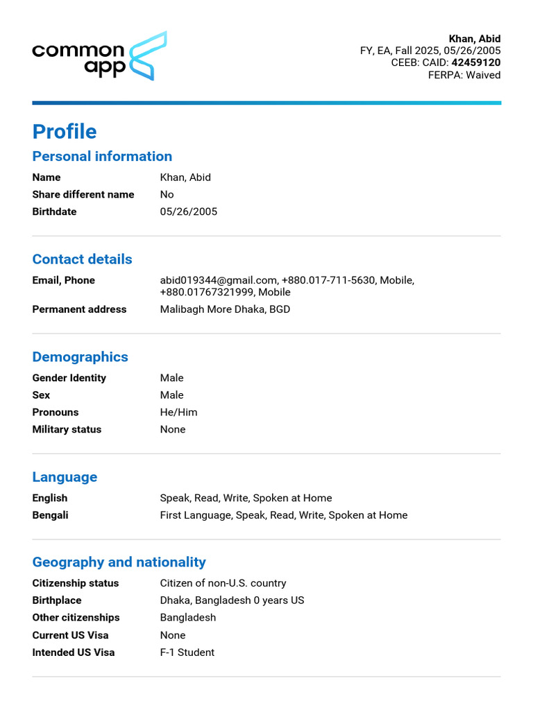 Preview: Profile | PDF