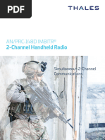 L3harris An PRC 163 Multi Channel Handheld Radio Datasheet Cs Tcom 08 ...