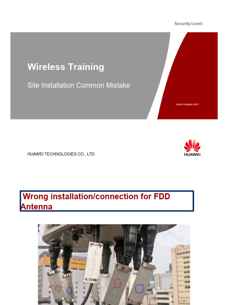 Wireless Training Site Installation - Common Mistake | PDF | Wireless ...