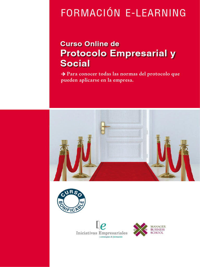 Curso Online de Protocolo Empresarial | PDF | Business | Marketing