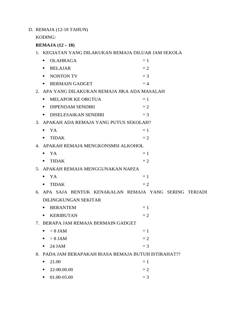 Lanjutan Koding | PDF
