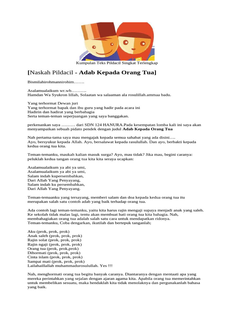 Kumpulan Naskah Pildacil | PDF | Gaya Hidup