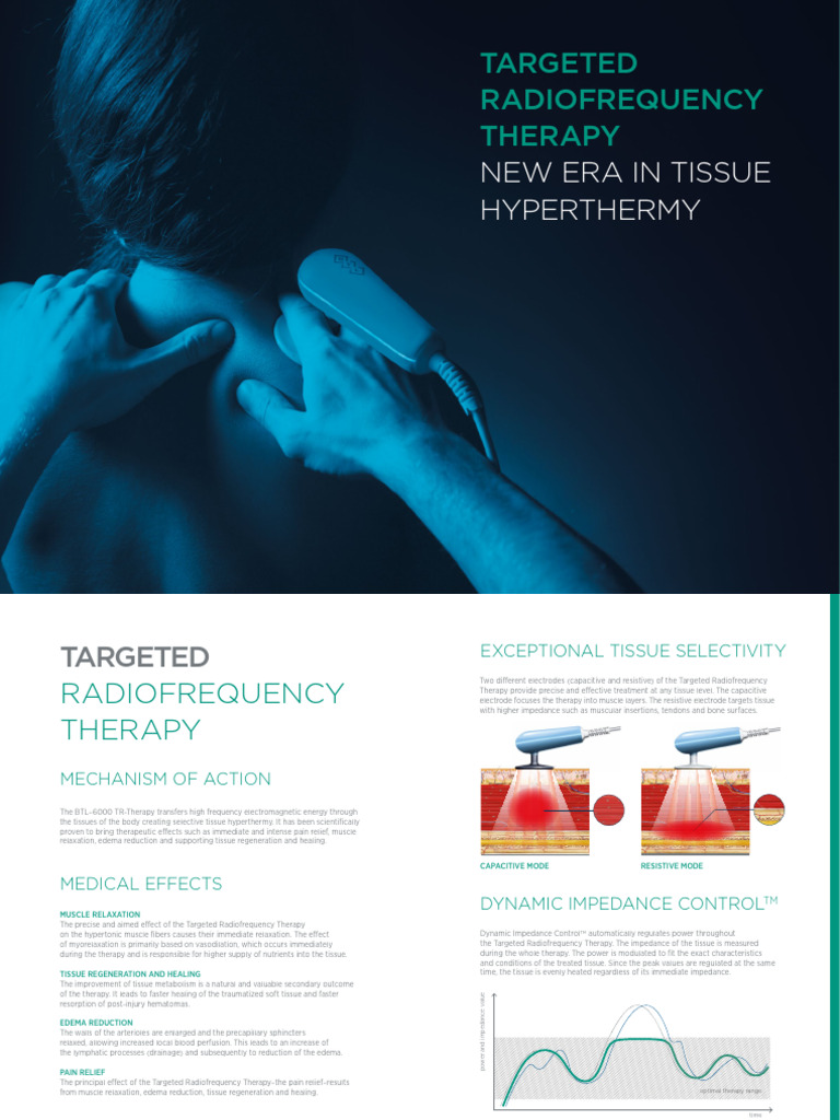 Targeted Radiofrequency Therapy Benefits | PDF | Touchscreen | Capacitor