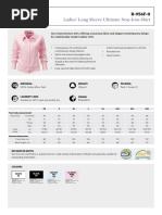 AEON Apparel Size Chart Guide | PDF | Blouse | Waist